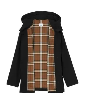 Burberry Belted-waist Hooded Coat