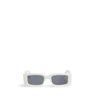 Off-White Logo Sunglasses - Gray