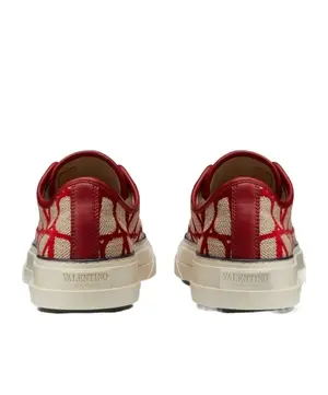 Valentino Garavani Toile Iconographe Totaloop Low-top Trainers