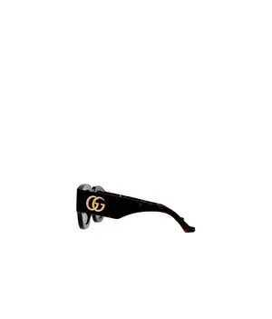 Gucci Double G Square Frame Sunglasses