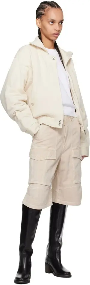 Isabel Marant Étoile Off- Paverti Bomber Jacket
