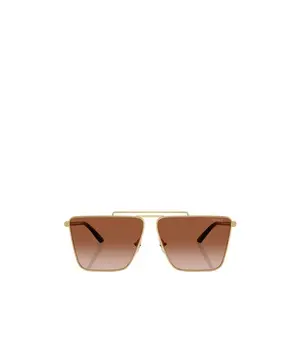 Versace Metal Frame Sunglasses - Brown
