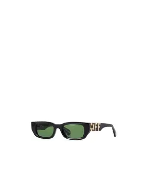 Off-White Rectangular Frame Sunglasses