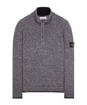 Stone Island Compass Patch Knitted Jumper