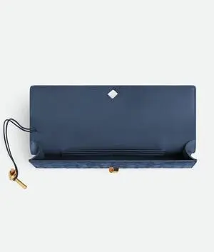 Bottega Veneta Andiamo Clutch In Intrecciato Suede