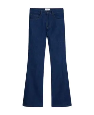 AMI Paris Flare Fit Low-rise Jeans