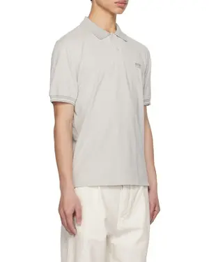 C.P. COMPANY Embroidered-logo Cotton Polo Shirt
