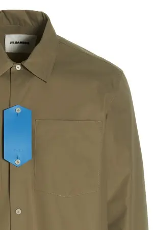 JIL SANDER Long-sleeve Cotton Shirt