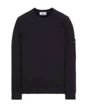 Stone Island Compass Motif Long Sleeve Sweatshirt