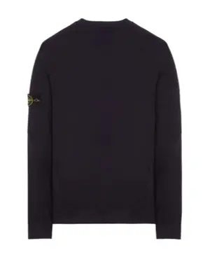 Stone Island Compass Motif Long Sleeve Sweatshirt