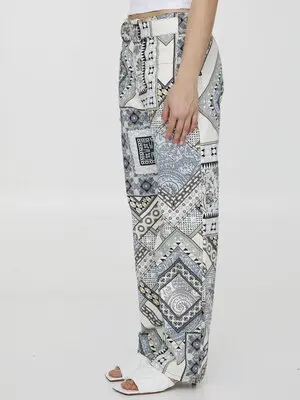 Etro Paisley Print Tailored Trousers