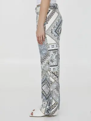 Etro Paisley Print Tailored Trousers