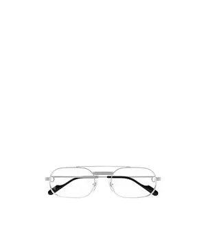Cartier Oval Frame Eyeglasses - White