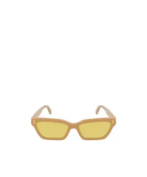 Stella McCartney Logo Sunglasses - Yellow