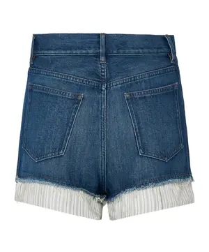 A.p.c. Mid-rise Layered Denim Shorts