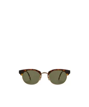 Thom Browne Round Frame Sunglasses - Green
