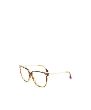 Victoria Beckham Tortoiseshell-effect Square Frame Eyeglasses