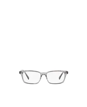 Oliver Spencer Rectangle Frame Eyeglasses - White