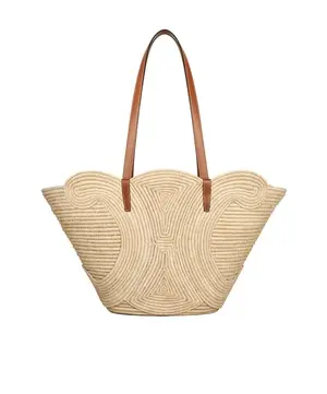 Celine Raffia Totes