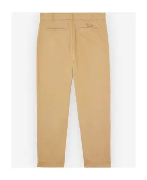 Maison Kitsuné Straight-leg Cropped Tailored Trousers