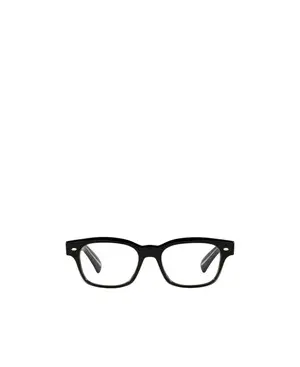 Oliver Spencer Rectangle Frame Eyeglasses - Black
