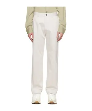 Ami Straight-leg Cotton Trousers