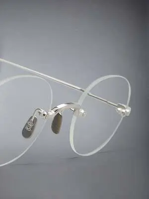 Thom Browne Round Frame Glasses
