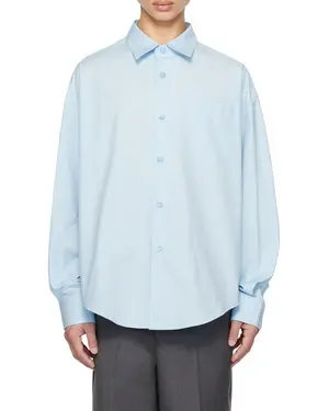 Ami Chest Pocket Long-sleeved Shirt