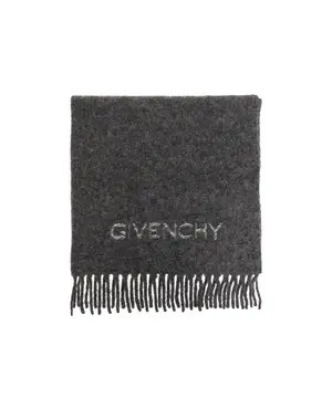 Givenchy Logo Scarf - Black