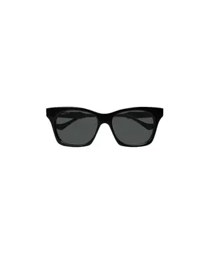 Gucci Rectangular Frame Sunglasses - Black
