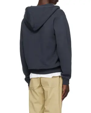 Maison Kitsuné Bold Fox Head Patch Zipped Hoodie