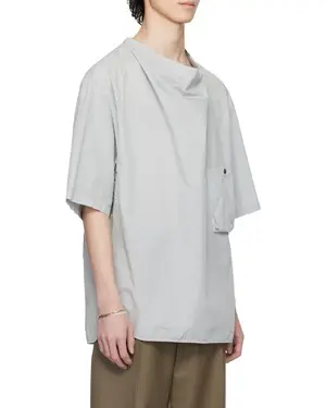 LEMAIRE Short-sleeved Draped T-shirt