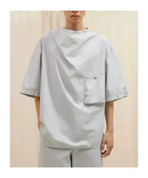 LEMAIRE Short-sleeved Draped T-shirt
