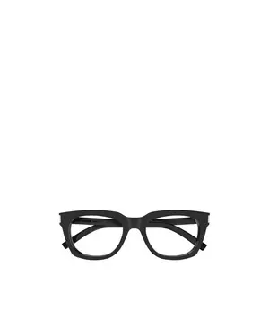 Saint Laurent Rectangle Frame Eyeglasses - Green