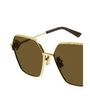 Bottega Veneta Geometric Frame Sunglasses