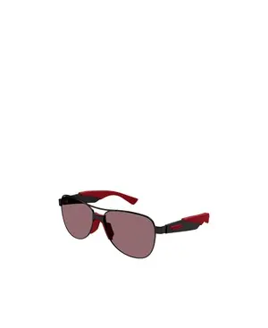 Bottega Veneta Aviator Frame Sunglasses