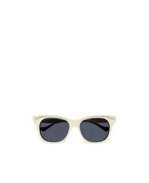 Gucci Rectangular Frame Sunglasses - Nude