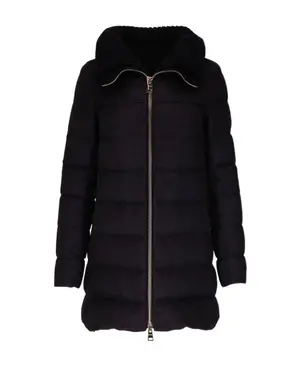 Herno Logo Long-sleeved Down Jacket