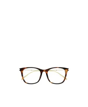 Saint Laurent Rectangular Eyeglasses - Black