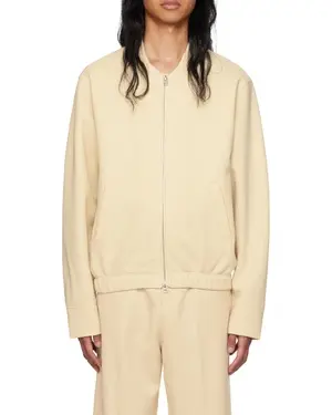 Ami Zip Up Bomber Jacket