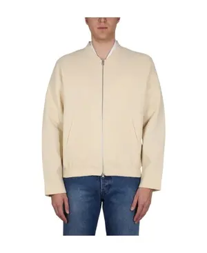 Ami Zip Up Bomber Jacket
