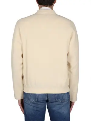 Ami Zip Up Bomber Jacket