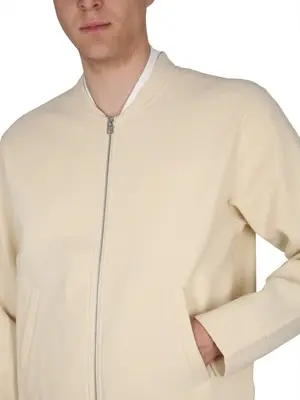 Ami Zip Up Bomber Jacket