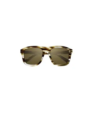 Gucci Square Frame Sunglasses - Green