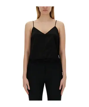 Alexander McQueen V-neck Thin Strap Top