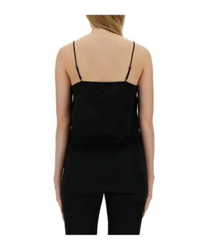 Alexander McQueen V-neck Thin Strap Top