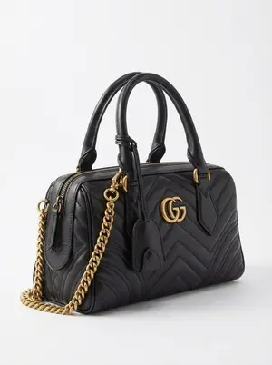 Gucci Gg Marmont Small Bag - Black