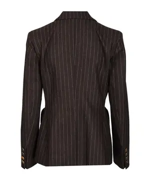 BLAZÉ MILANO Akira Single-breasted Pinstripe Blazer