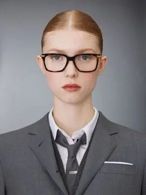 Thom Browne Rectangular Frame Eyeglasses