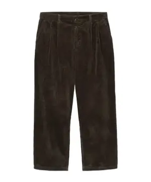 Carhartt Work In Progress Evan Straight-leg Corduroy Pants - Black